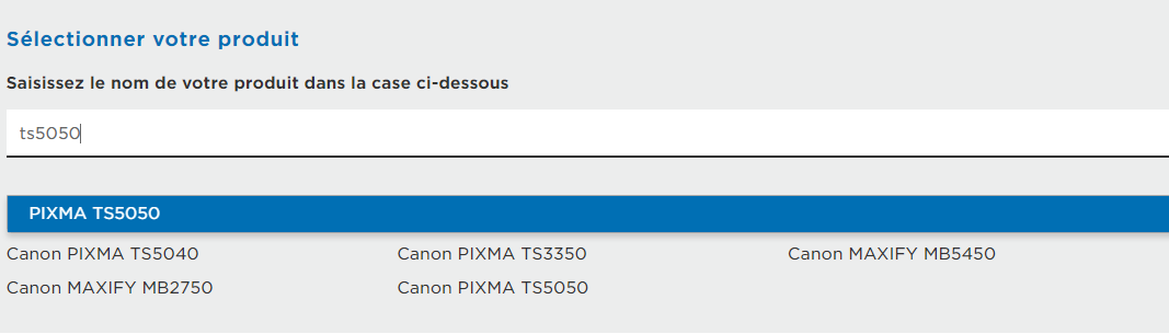 Guide d'installation de la série d'imprimantes Canon PIXMA TS5000 – Les ...